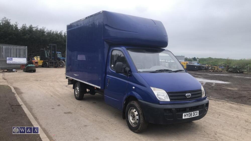 2008 LDV MAXUS 3.5t lwb 5-speed manual diesel luton van c/w electric ...