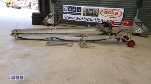 2021 BUMPA 8m 110v tile hoist with control lead & 3 x buckets (Fleet ...