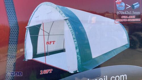 GOLDEN MOUNT S203012R fabric building (20ft wide x 30ft long x 12ft ...