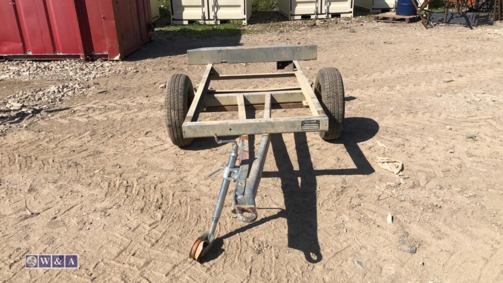 WESTERN single axle galvanised chassis | Day 1 Carlton LIVE SALE ...