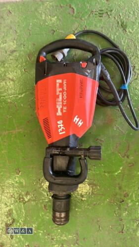 HILTI TE1000-HI DRIVE 110v demolition breaker | Day 2 Carlton Timed ...