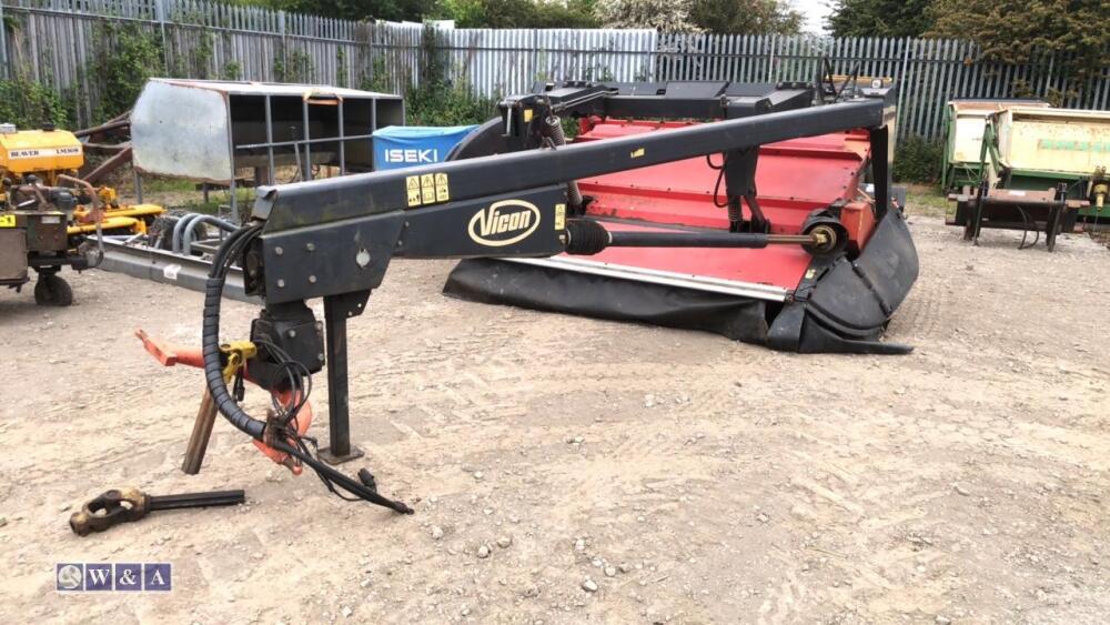VICON V EXTRA 832T 3m trailed mower conditioner c/w pto shaft S/n397132 ...