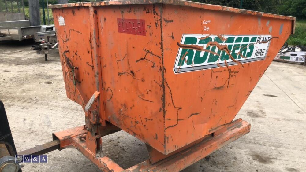 2019 Telehandler/Forklift tipping skip (Fleet: FLA7451) | Day 1 ...