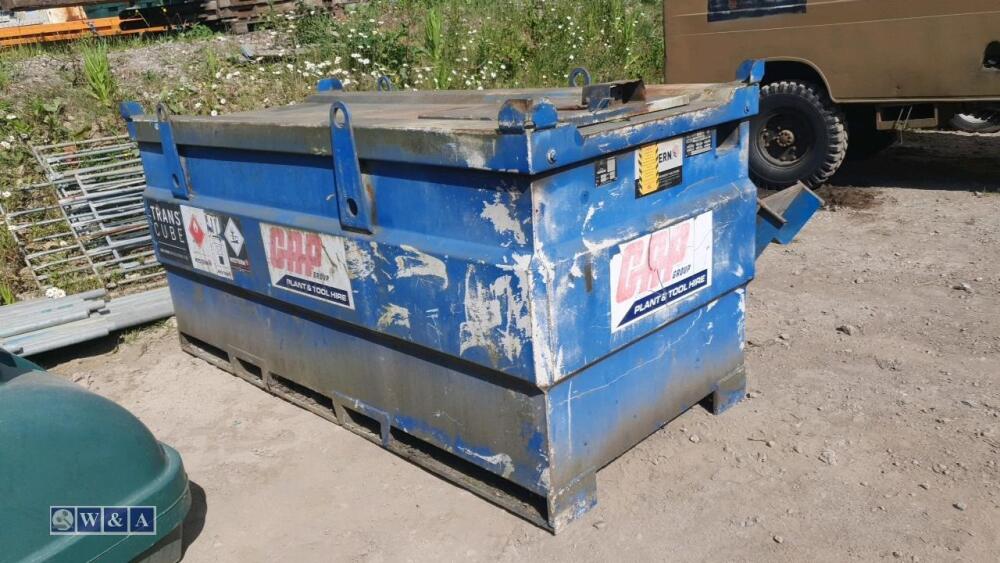WESTERN TRANS CUBE 2000 litres diesel tank | Day 3 Carlton Timed Sale ...