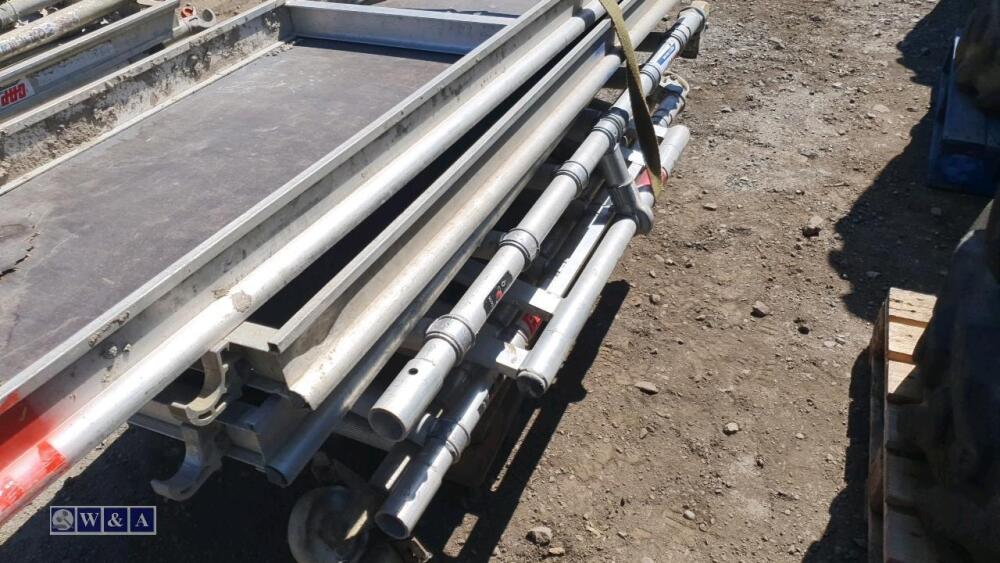 Pallet of aluminium scaffold tower components | Day 3 Carlton Timed ...