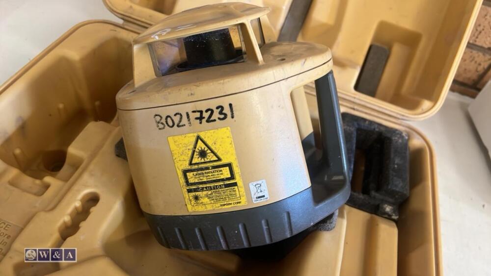 TOPCON RL-H3C laser level c/w case | Day 2 Carlton Timed Sale (Main ...