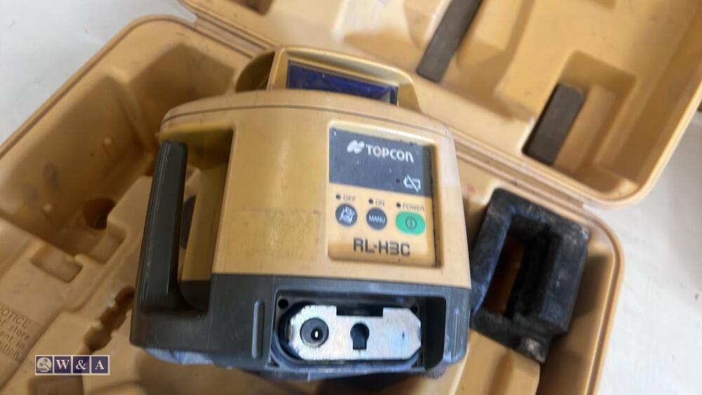 TOPCON RL-H3C laser level c/w case | Day 2 Carlton Timed Sale (Main ...