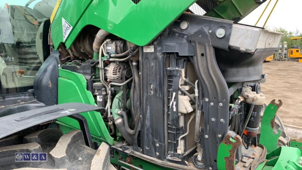 2017 JOHN DEERE 6155R 4wd tractor with automatic 50k transmission ...