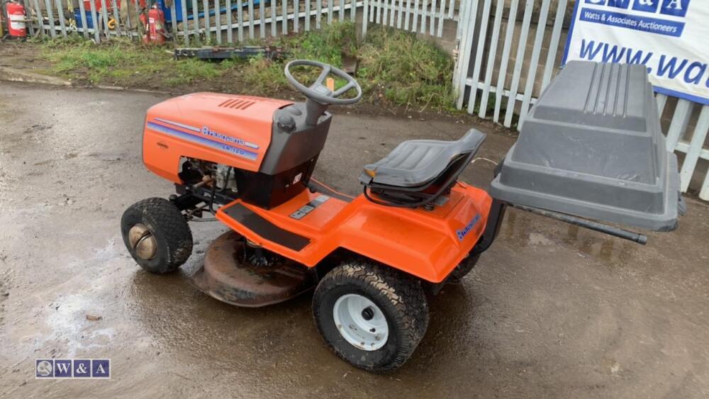HUSQVARNA LR120 petrol ride on mower | Day 1 Carlton LIVE SALE ...