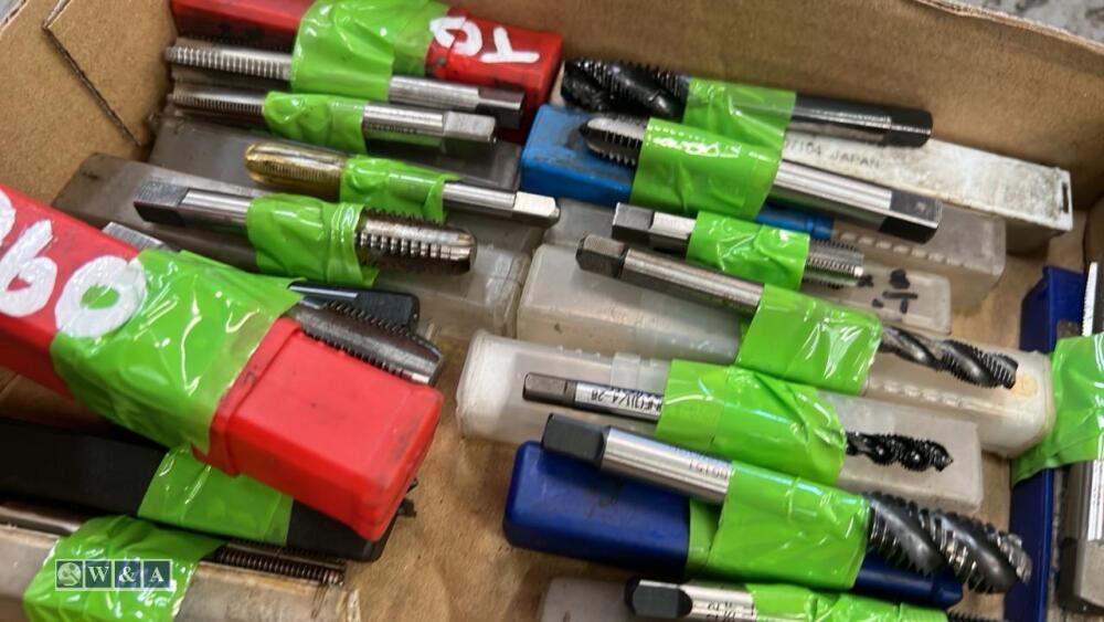 Box of milling machine tools | Day 2 Carlton Timed Sale (Main building ...