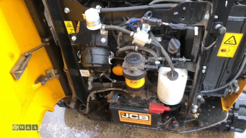 2020 JCB 16C rubber tracked excavator (s/n EL2701585) with bucket ...