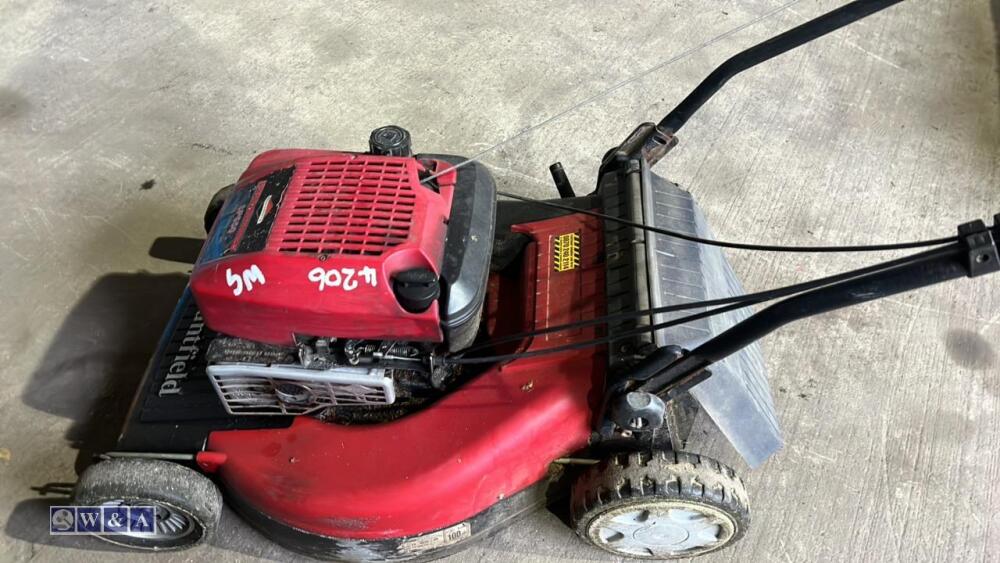 MOUNTFIELD SP550 self propelled petrol rotary mower | Day 3 Carlton ...