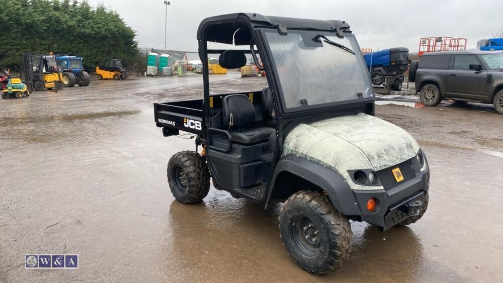JCB WORKMAX 800D 4wd diesel UTV (s/n CO1630191) c/w manual tipping body ...