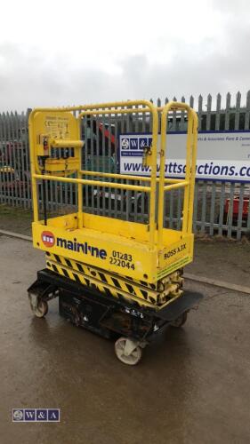 2013 YOUNGMAN BOSS X3X battery powered man-lift (7954) | Day 1 Carlton ...