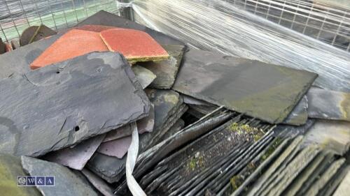 Crate of roof slates & tiles | Day 3 Carlton Timed Sale (Attachments ...