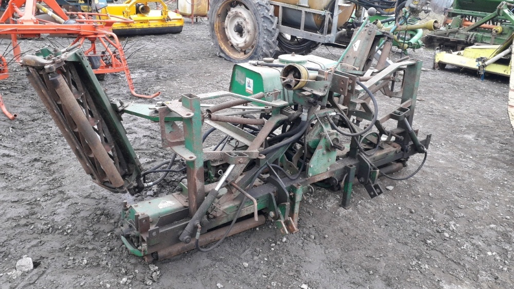RANSOMES 5 gang mounted cylinder mower c/w pto shaft | MARCH SALE - Day ...