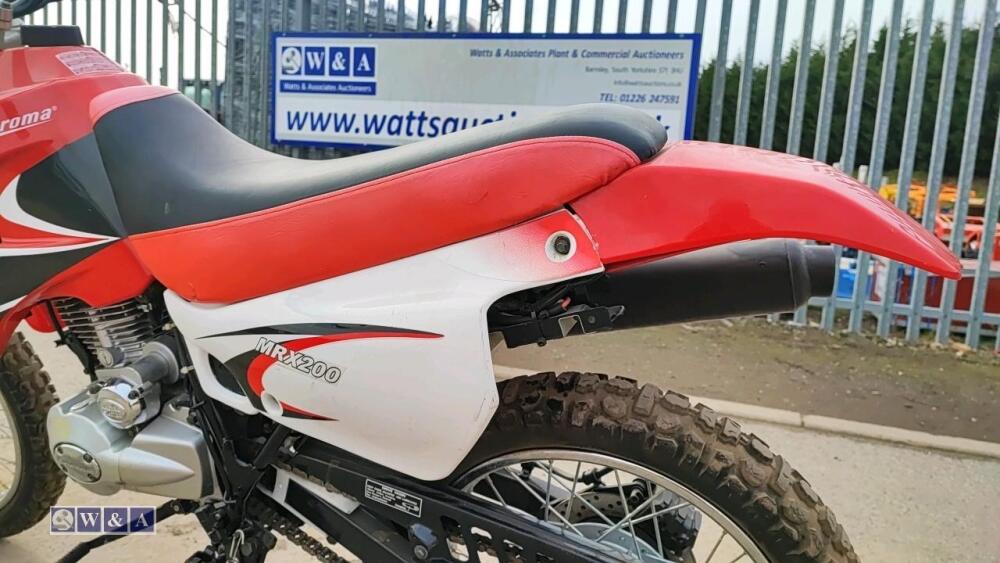 MOTO ROMA MRX200 200cc petrol off road bike | Day 1 Carlton LIVE SALE ...