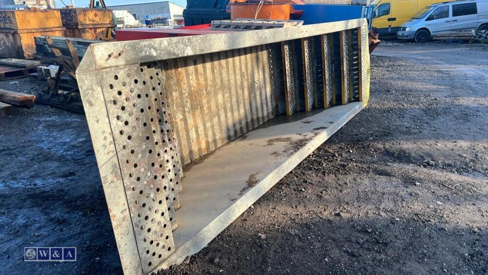 Galvanised inspection pit c/w steps | Day 3 Carlton Timed Sale ...