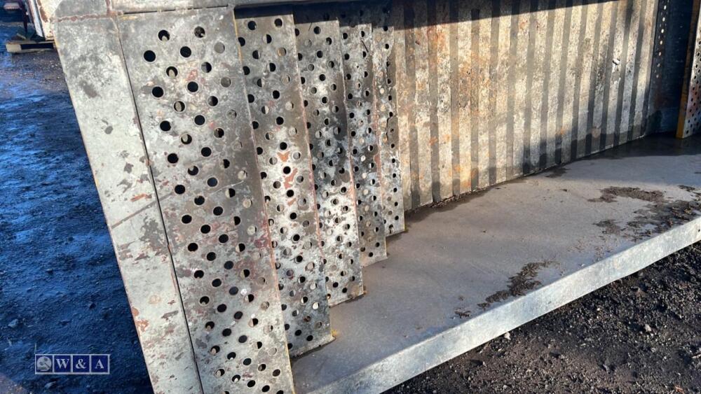 Galvanised inspection pit c/w steps | Day 3 Carlton Timed Sale ...
