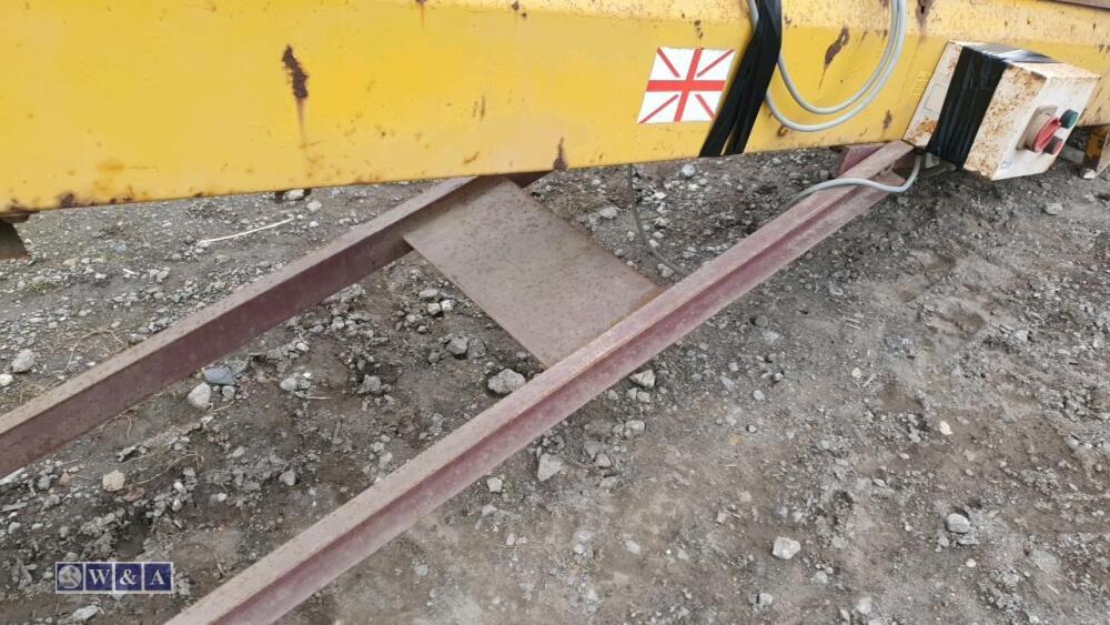 FYSON 26ft rubber belted conveyor c/w wheels & 3 phase motor | Day 3 ...