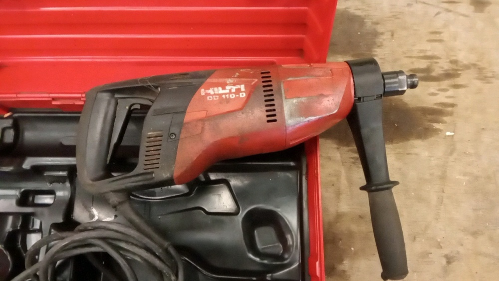 HILTI DD110 110v diamond core drill c/w case | Day 2 Carlton Timed Sale ...
