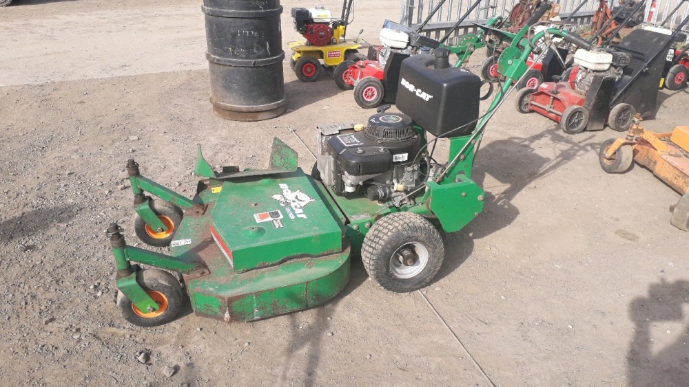 RANSOMES BOBCAT 36'' petrol pedestrian mower | Day 1 Carlton LIVE SALE ...