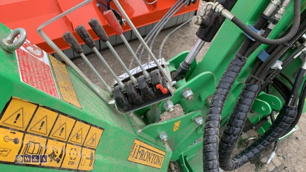FRONTONI BUTTERFLY 350 flail hedge cutter c/w PTO shaft & cable ...