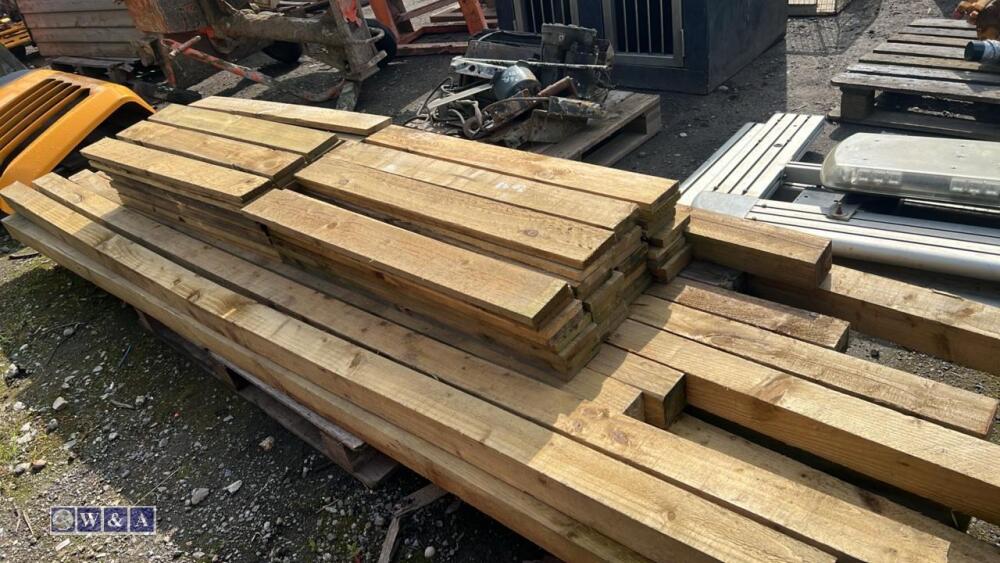 Pallet of timber assorted sides & lengths | Day 3 Carlton Timed Sale (Builders Equipment, Garden ...