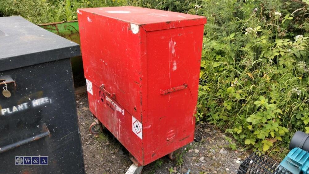 ARMORGARD FLAMBANK wheeled van vault (large) | Day 3 Carlton Timed Sale ...