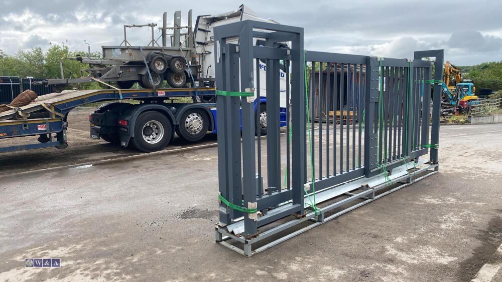 20' electric sliding gate c/w remote controls & guide rails | Day 1 ...