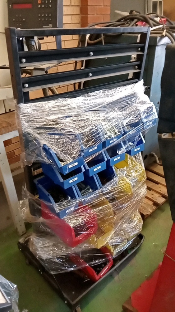 Wheeled lin bin trolley & contents | Day 2 Carlton Timed Sale *Ending ...