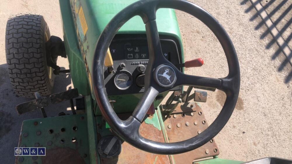 JOHN DEERE 755 4wd hydrostatic compact tractor c/w 3-point linkage ...