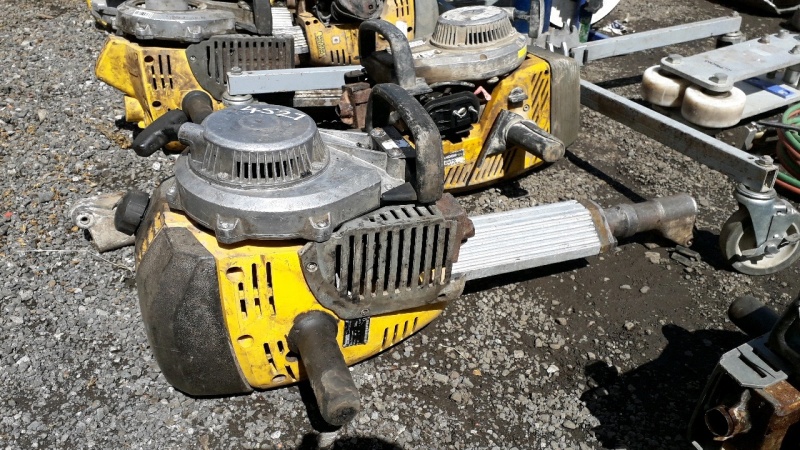 2010 WACKER NEUSON BH24 petrol upright breaker | Day 3 Carlton Timed ...