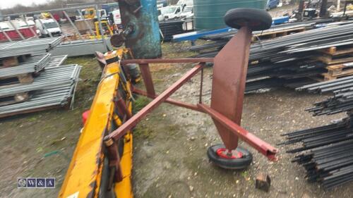 FYSON 26ft rubber belted conveyor c/w wheels & 3-phase motor | Day 3 ...