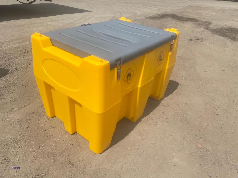 480ltr bunded plastic fuel bowser c/w 12v fuel pump & fuel delivery ...
