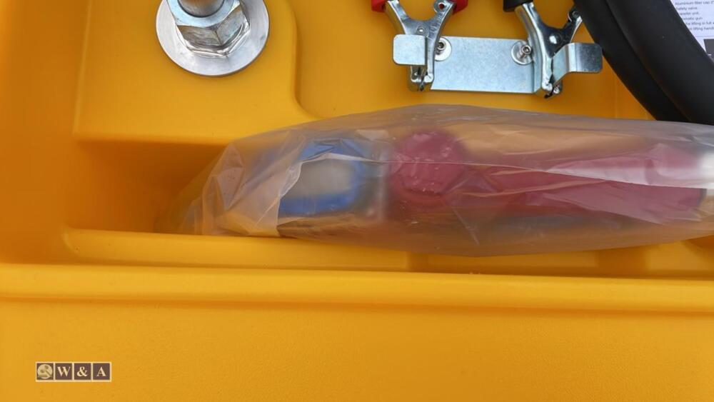 440ltr poly fuel bowser with automatic gun, nozzle, shut off valve, 12v ...